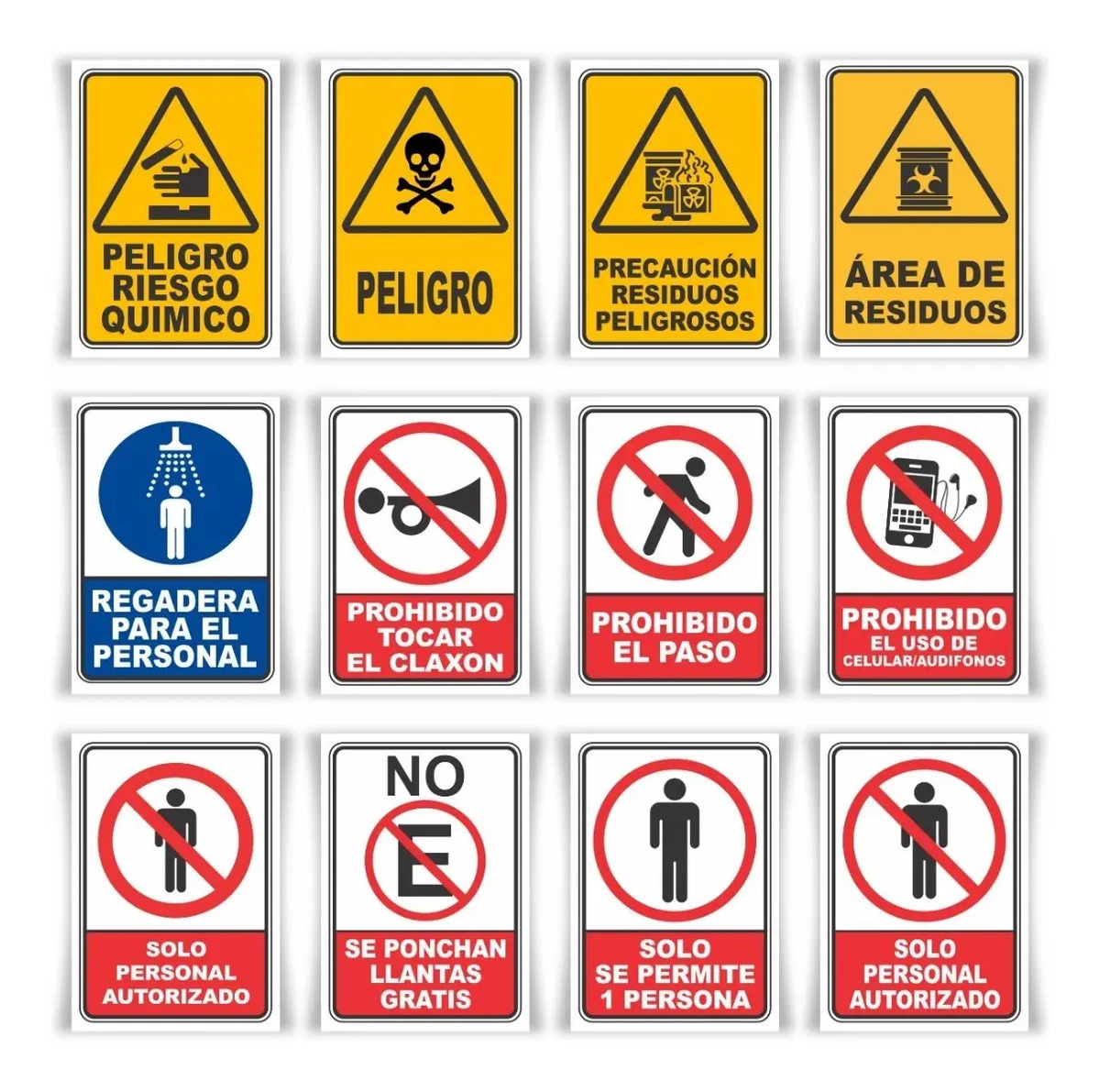 5 Señalamientos A Escoger Proteccion Civil Señaletica Meses Sin Intereses
