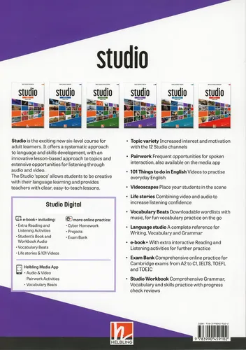 Studio - Intermediate - Book+ E-zone | Envío gratis