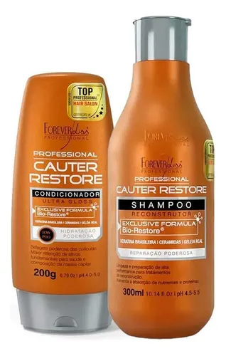 Kit Cauterização Cauter Restore Forever Liss Parcelamento Sem Juros