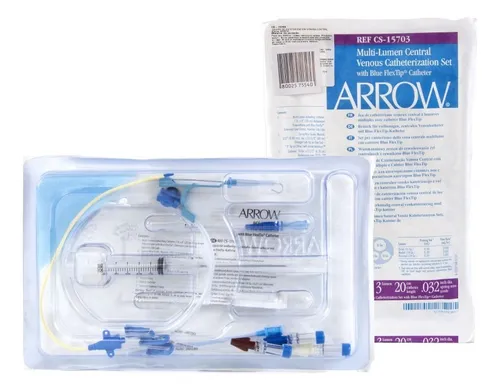 Catéter Venoso Central 7fr X20cm 3 Lumen Arrow Cvc | MercadoLibre