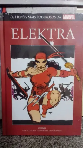 Hq Elektra 63 Coleção Os Heróis Mais Poderosos Da Marvel