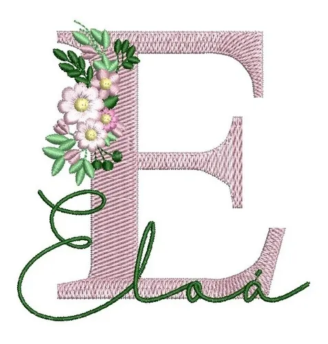 Matriz De Bordado Nome Eloá Com Inicial Floral | MercadoLivre Matriz De Bordado Nome Eloá Com Inicial Floral | MercadoLivre