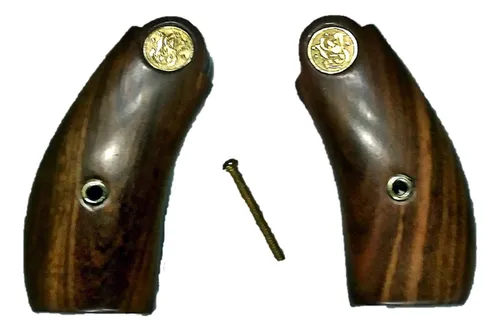 Cabo Revolver Smith & Wesson Cal.38 Marca Pequena ! Ébano | Frete grátis Cabo Revolver Smith & Wesson Cal.38 Marca Pequena ! Ébano | Frete grátis