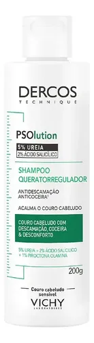 Vichy Dercos Shampoo Psolution Psoriasis Picazón Descamación 200ml ...