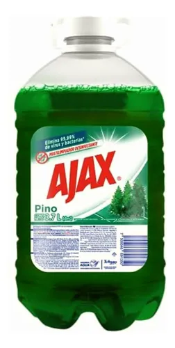 Limpiador Líquido Multipropósito Desinfectante Ajax Pino | Meses sin ... Limpiador Líquido Multipropósito Desinfectante Ajax Pino | Meses sin ...