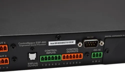 Procesador De Sonido Mixer Bose Controlspace Esp-880 Eq Procesador De Sonido Mixer Bose Controlspace Esp-880 Eq