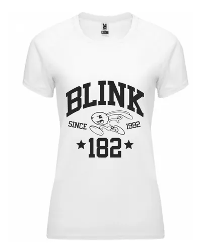 Polera Mujer Blink 182 Conejo Cuotas Sin Interés