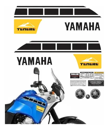 Kit de pegatinas Tenere 250 2012 con el emblema de motocicleta R336 ... Kit de pegatinas Tenere 250 2012 con el emblema de motocicleta R336 ...