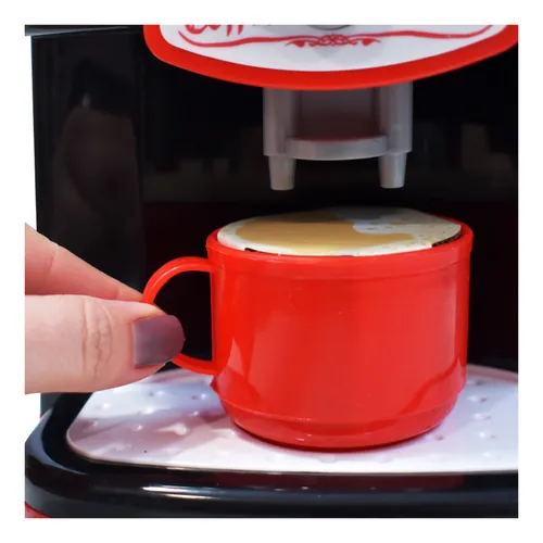 Cafetera De Juguete Expreso Con Luz Y Sonido Kitchen Series Color Rojo ... Cafetera De Juguete Expreso Con Luz Y Sonido Kitchen Series Color Rojo ...