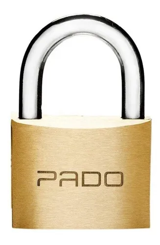 Candado de latón con 2 llaves Pado 20mm | MercadoLibre Candado de latón con 2 llaves Pado 20mm | MercadoLibre