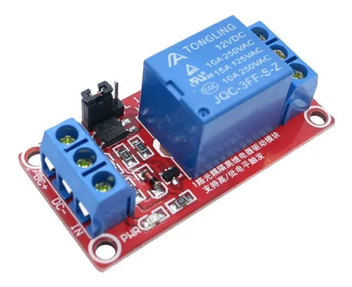 Modulo De Relee Relay 1 Canal 12v Arduino Optoacoplador Modulo De Relee Relay 1 Canal 12v Arduino Optoacoplador