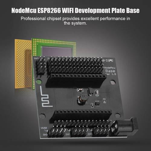 Base De Desarrollo Wifi Nodemcu Lua Black Metal Esp8266 | Cuotas sin ... Base De Desarrollo Wifi Nodemcu Lua Black Metal Esp8266 | Cuotas sin ...