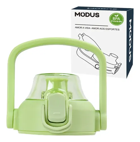 Modus Tampa Reposição Garrafa 1,7l Peça Original De Fábrica Verde-claro ...