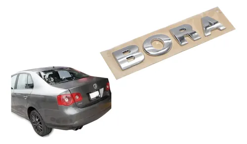 Emblema Logo Trasero Letras Volkswagen Bora 05 Al 10 Cromo | MercadoLibre