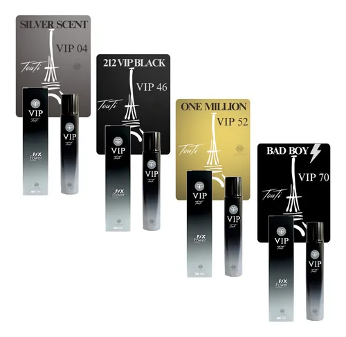 4 Perfumes Touti | Vip 04 + Vip 46 + Vip 52 + Vip 70 | Mais Vendidos ...