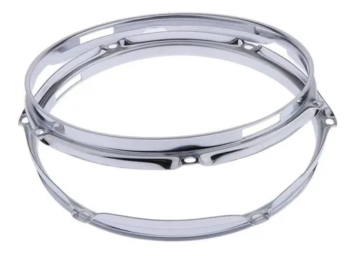 2 Piezas Solid 6 Lug Drum Hoop Snare Side Hoop (10 Pulgadas | Envío gratis