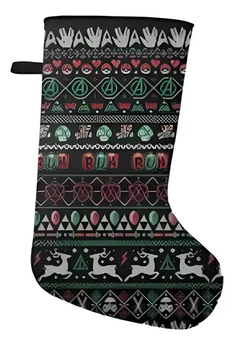 Bota De Natal Geek Personagens - Fabrica Geek | Parcelamento sem juros