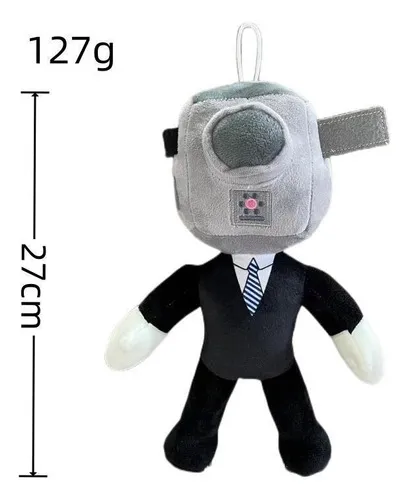 Muñeco de peluche Skibidi Toilet Spoof, 1 unidad, cámara a color para ... Muñeco de peluche Skibidi Toilet Spoof, 1 unidad, cámara a color para ...