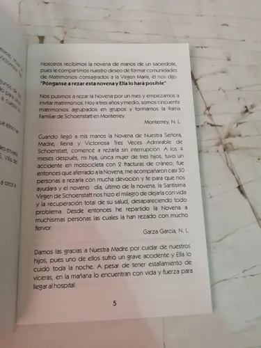 Novena En Honor De La Virgen Maria Madre Reina en venta en Chalco ... Novena En Honor De La Virgen Maria Madre Reina en venta en Chalco ...
