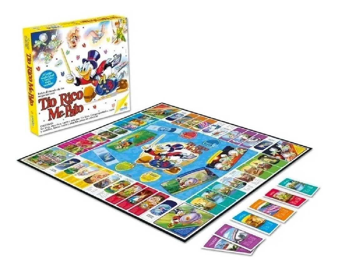 Tio Rico Mc Pato Original 100% Ronda Juego De Mesa Familiar | BOUN