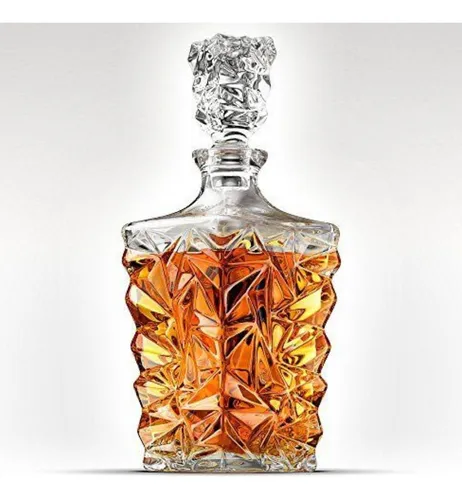Garrafa Whisky Decanter Vidro Licor 29 X 11 Garrafa Whisky Decanter Vidro Licor 29 X 11