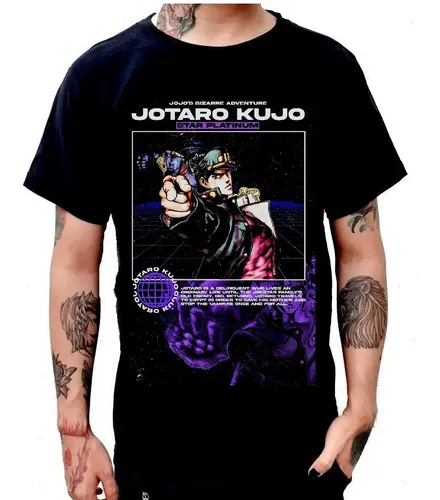 Playera Jotaro Kujo Jojos Bizarre Adventure Anime Aesthetic En Venta En