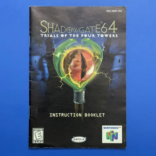 Shadowgate 64 Manual N64 Original | MercadoLibre