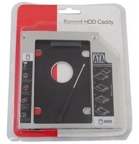 Case Caddy Gaveta Suporte Hd Notebook Hd 12 Mm | Parcelamento sem juros Case Caddy Gaveta Suporte Hd Notebook Hd 12 Mm | Parcelamento sem juros