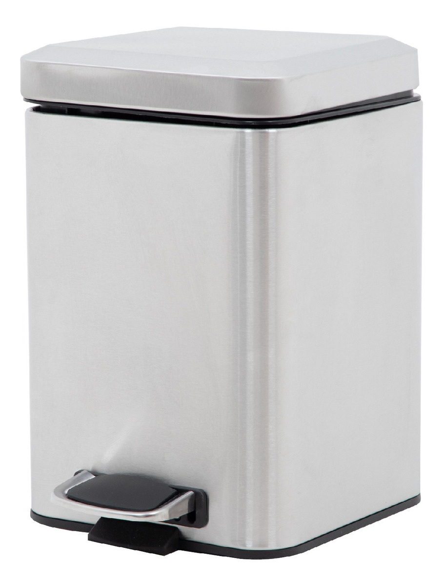 Review Bote Basura Acero Inoxidable 5 Litros Moderno
