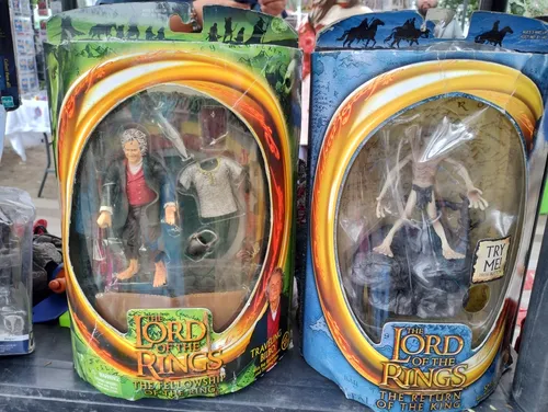 Figuras Del Señor De Los Anillos. Hobbit Y Golum en venta en ... Figuras Del Señor De Los Anillos. Hobbit Y Golum en venta en ...