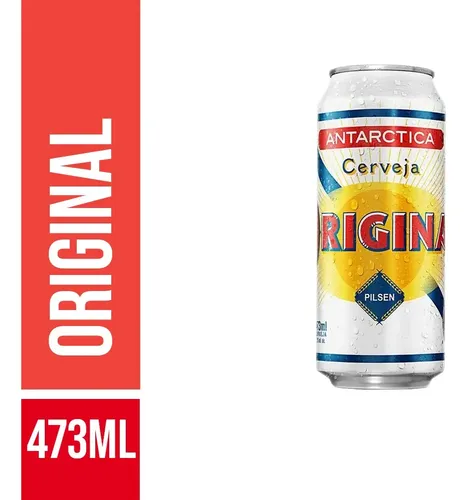 Cerveza Antarctica Original Lata - 473ml | MercadoLibre