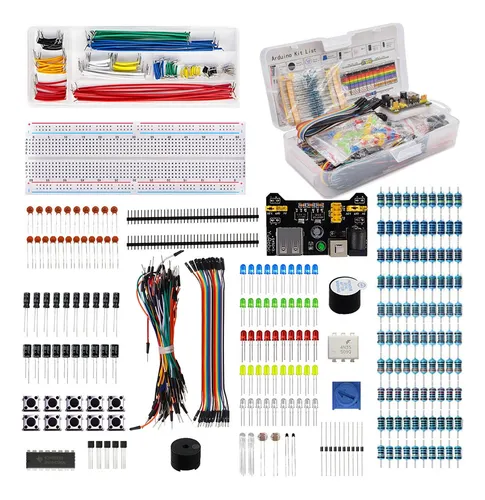 Kit De Componentes Electrónicos Uno R3 Para Arduino Raspber Meses