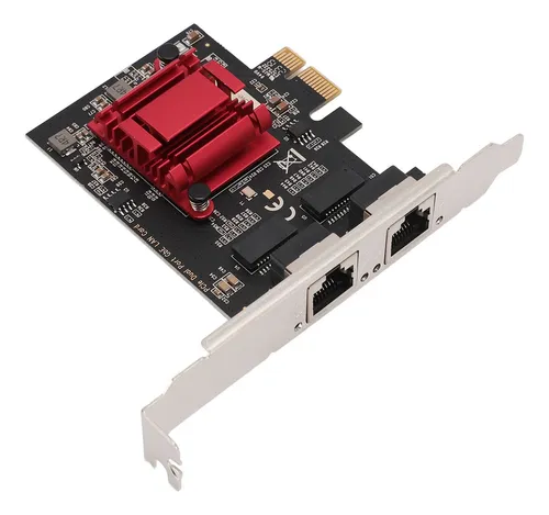 Tarjeta De Red Gigabit Ethernet Pci Express De Doble Puerto | Cuotas ... Tarjeta De Red Gigabit Ethernet Pci Express De Doble Puerto | Cuotas ...