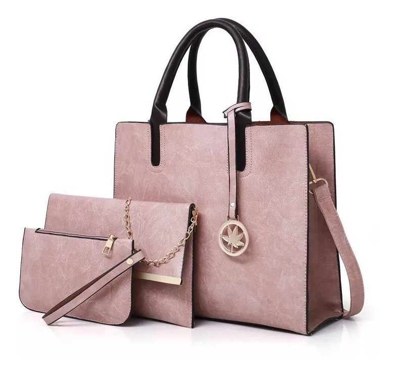 Bolsa De Dama Set De 3 Bolsa De Mano Cartera Mercado Libre