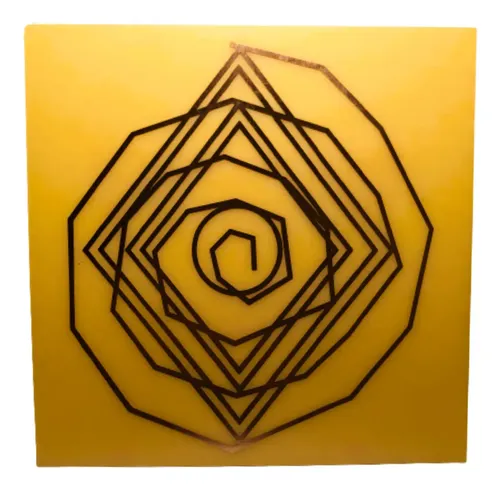 Gráfico De Radiestesia Espiral Cósmica 14x14cm 015 Parcelamento Sem