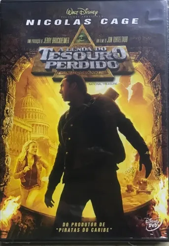La Leyenda Del Tesoro Perdido Jon Turteltaub Dvd Mercadolibre