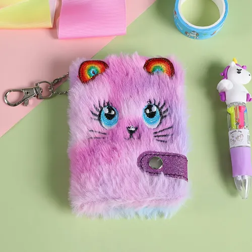 Libreta Peluche Cuaderno Diario Kawaii Gato Regalo Niñas | MercadoLibre