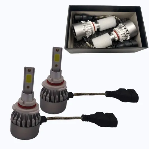 Par Lampadas Ultra Led 6000 Lúmens Hb3 Super Branca Par Lampadas Ultra Led 6000 Lúmens Hb3 Super Branca