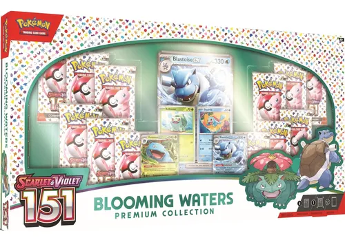 Pokémon Tcg Premium Collection 151 Blooming Waters Box Inglé | Envío gratis