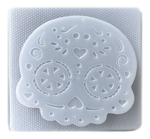Molde Para Gelatina Calavera Dientes Día De Muertos Mercadolibre