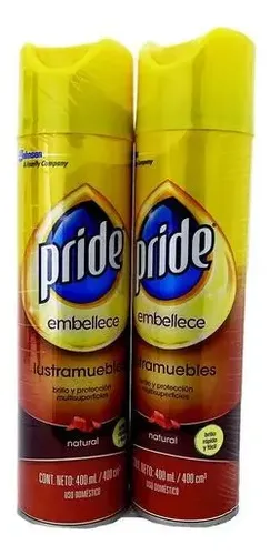 Limpiador Pride Pride Spray 400 ml natural en atomizador pack x 2 ...