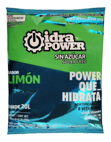 Idrapower, Electrolitos, Sin Azúcar, Suero Hidratante, 20 Lt en venta ... Idrapower, Electrolitos, Sin Azúcar, Suero Hidratante, 20 Lt en venta ...