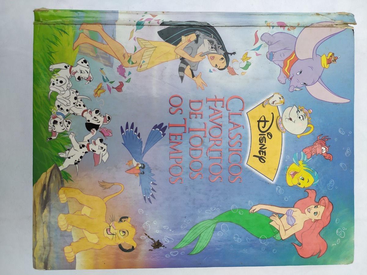 Livro Clássicos Favoritos De Todos Os Tempos Disney Fands Mercado Livre