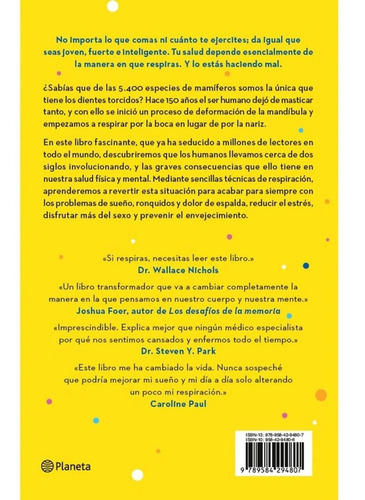 Respira, La Nueva Ciencia De Un Arte Olvidado ( Originales) | MercadoLibre Respira, La Nueva Ciencia De Un Arte Olvidado ( Originales) | MercadoLibre