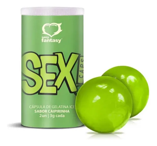 Caipirinha Ice Sex Caps Bola Besable 02 Unidades Mercadolibre