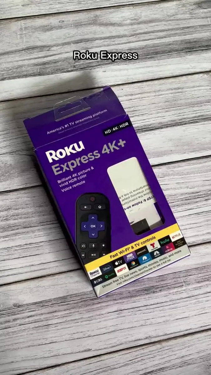 Roku Express 4K Streaming TV UHD HDR con Control Remoto 3940 1GB de ...