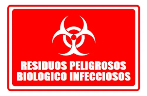 Señalamiento Residuos Peligrosos Biológico Infecciosos | Meses sin interés