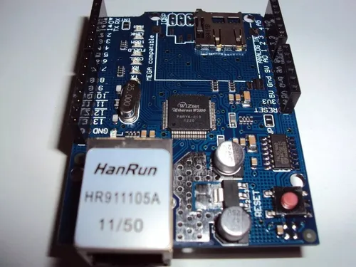 Módulo De Rede Ethernet Shield W5100 Para Arduino à venda em Garanhuns ... Módulo De Rede Ethernet Shield W5100 Para Arduino à venda em Garanhuns ...