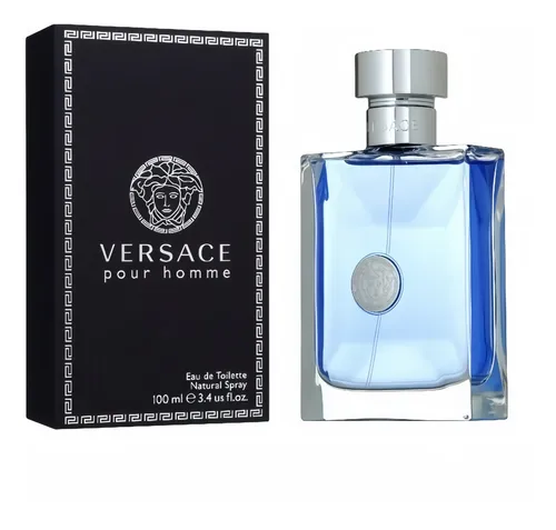 Perfume Versace Pour Homme Edt 100ml Para Hombre Original | Meses sin ...