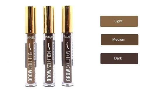 Solução Para Sobrancelhas Delineador Brow Solution Ruby Rose Mercadolivre